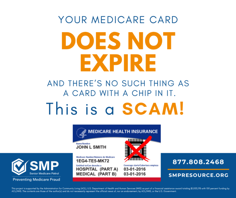 Scam Alert - Your Medicare card isn't expiring and there isn't a ...